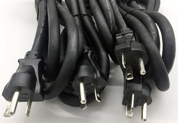 美国5-20P 20A 125V插头电源线